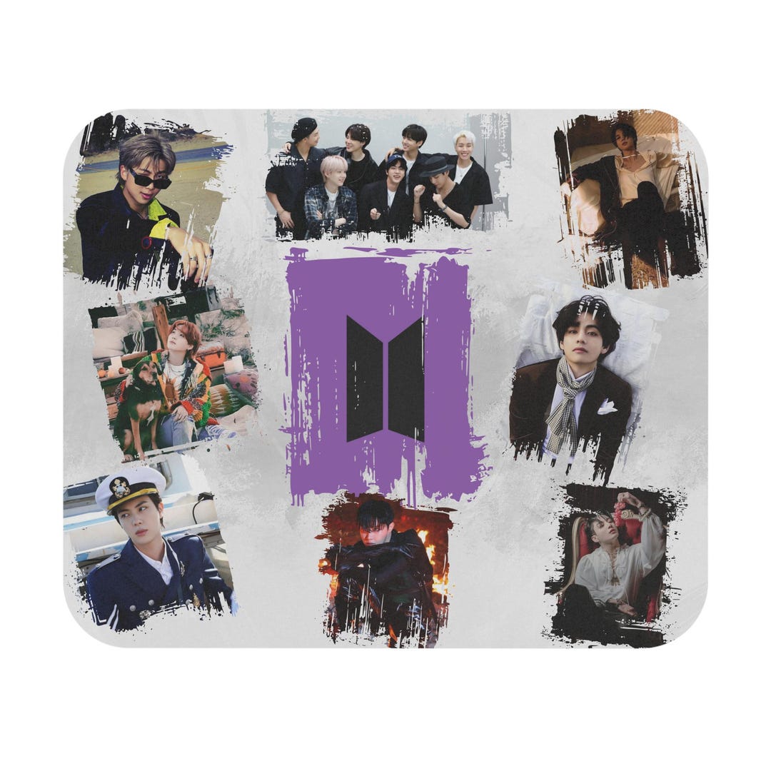 BTS Mouse Pad | Cute Kpop Merch for Fans | Me, Myself Design | Perfect ...