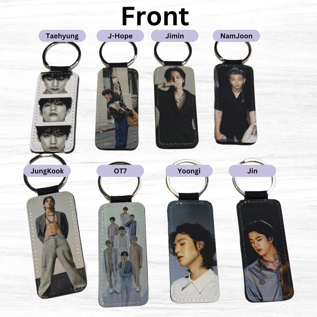 BTS Keychains – Double-sided Designs for Each Member & OT7 – Perfect ...