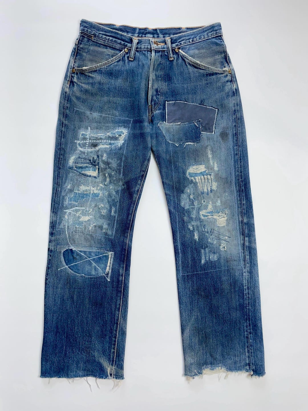 Upcycled Custom Denim Maverick Japanese Made - Etsy