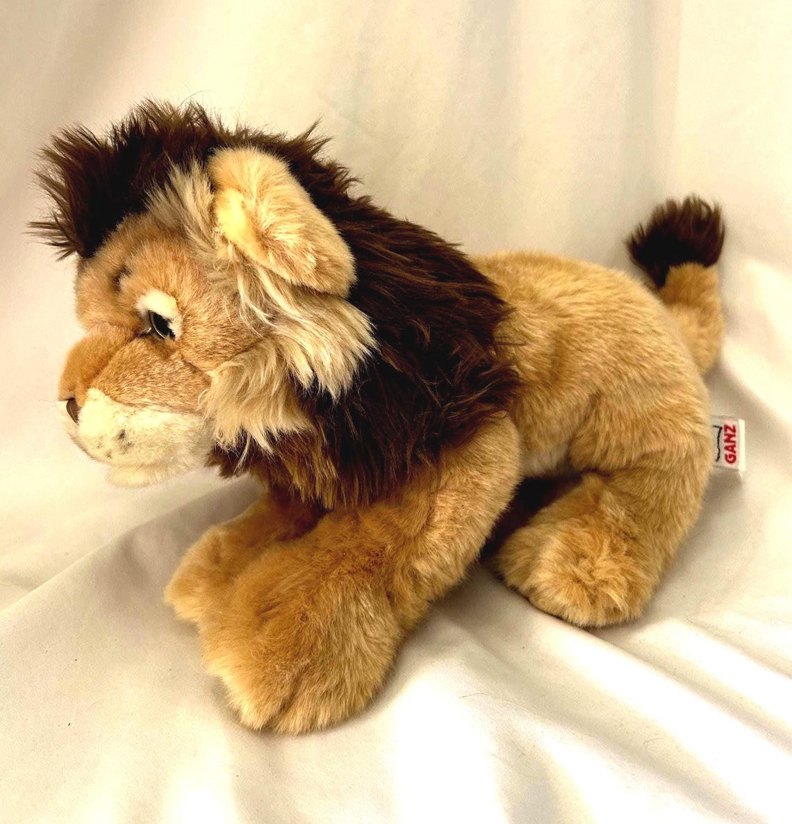 Retired Webkinz Gold Signature Lion Plush: Ganz Collectible Stuffed ...