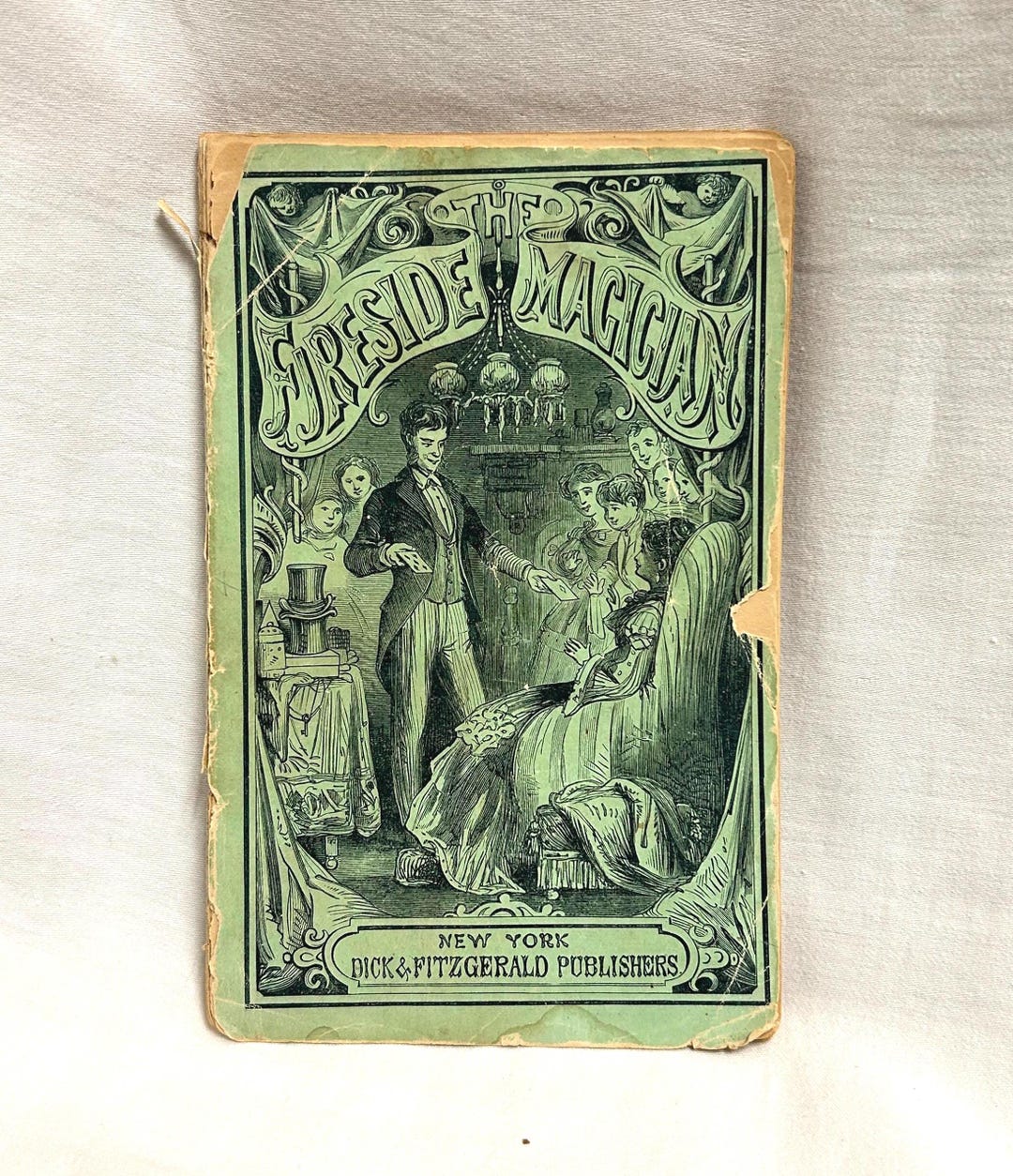 Scarce Vintage 1870 "the Fireside Magician" Book: Art of Natural Magic ...