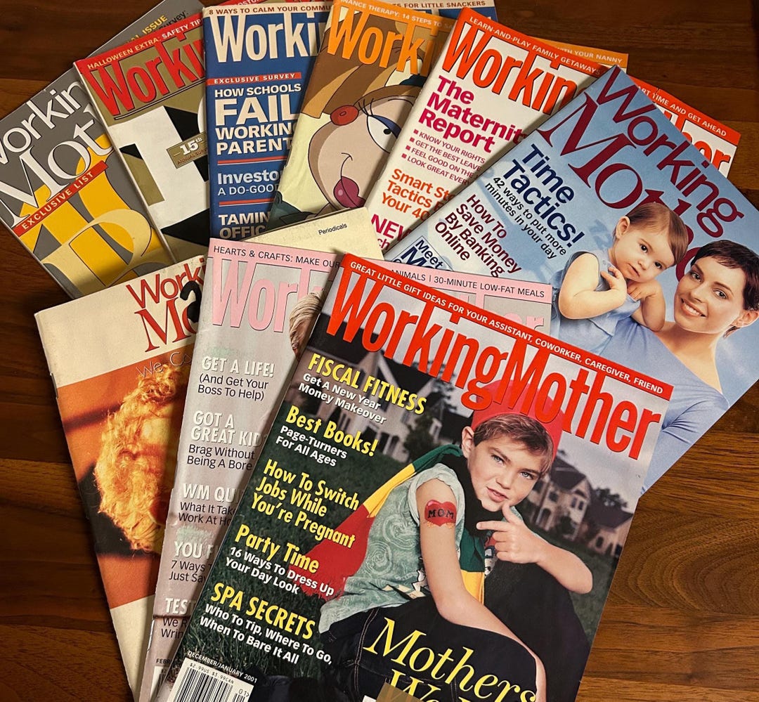 10 Vintage Magazines - Working Mother - Brand New - 2000–2001 Plus ...