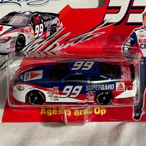 Vintage Die-cast Car JEFF BURTON #99 Ford Taurus Supergard Racing ...