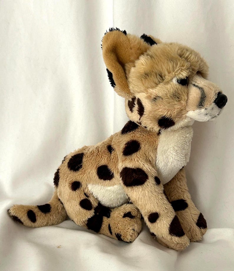 Very Rare SOS Save Our Space Serval Plush – Collectible Big Cat - Etsy