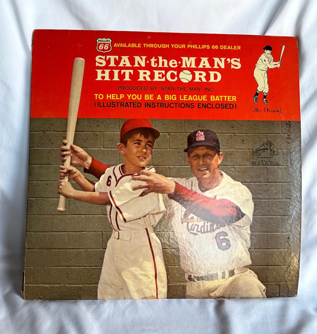 Vintage Stan Musial "stan the Man's" Hit Record 33 1/3 LP Vinyl Plus ...