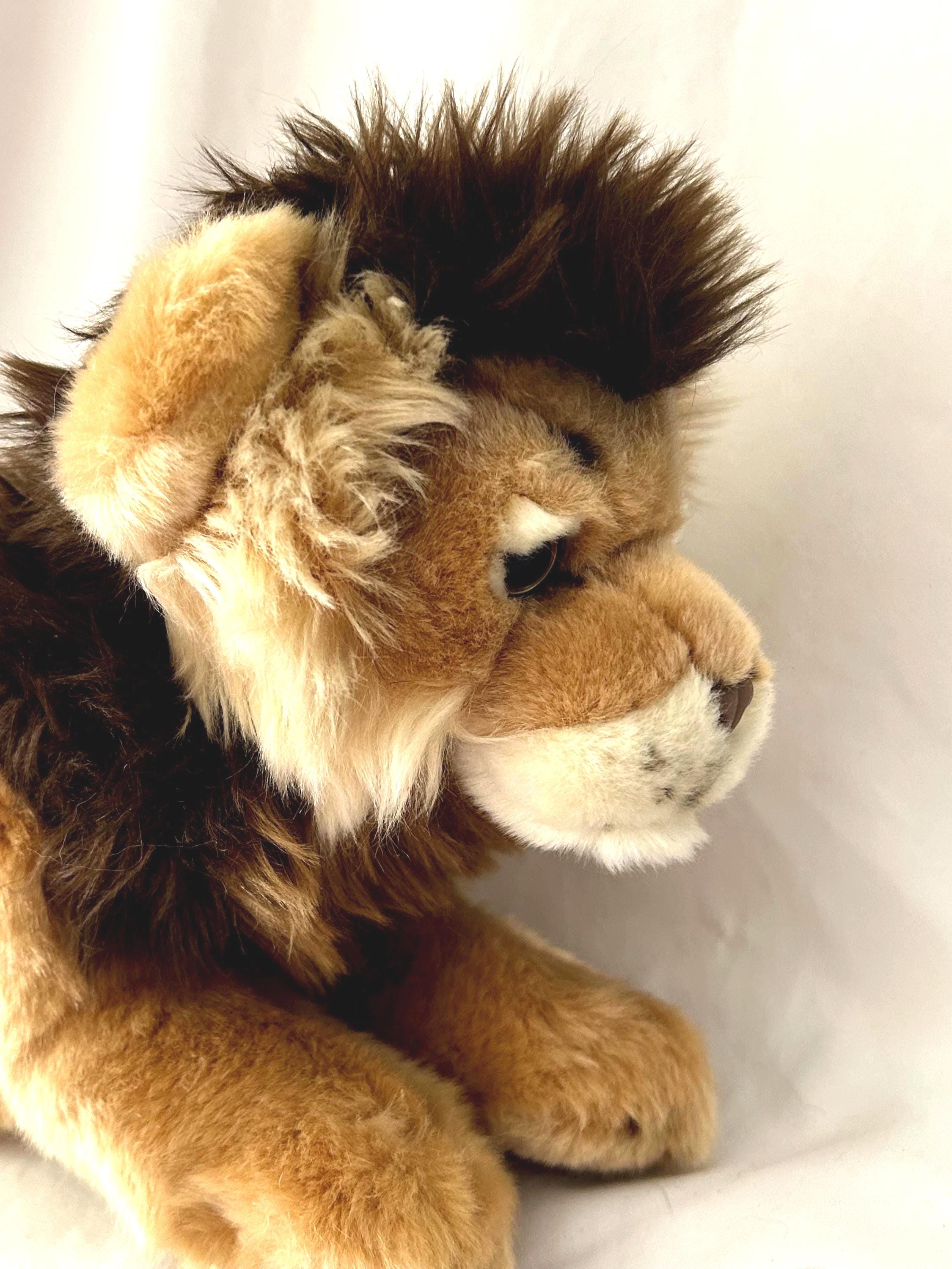 Retired Webkinz Gold Signature Lion Plush: Ganz Collectible Stuffed ...