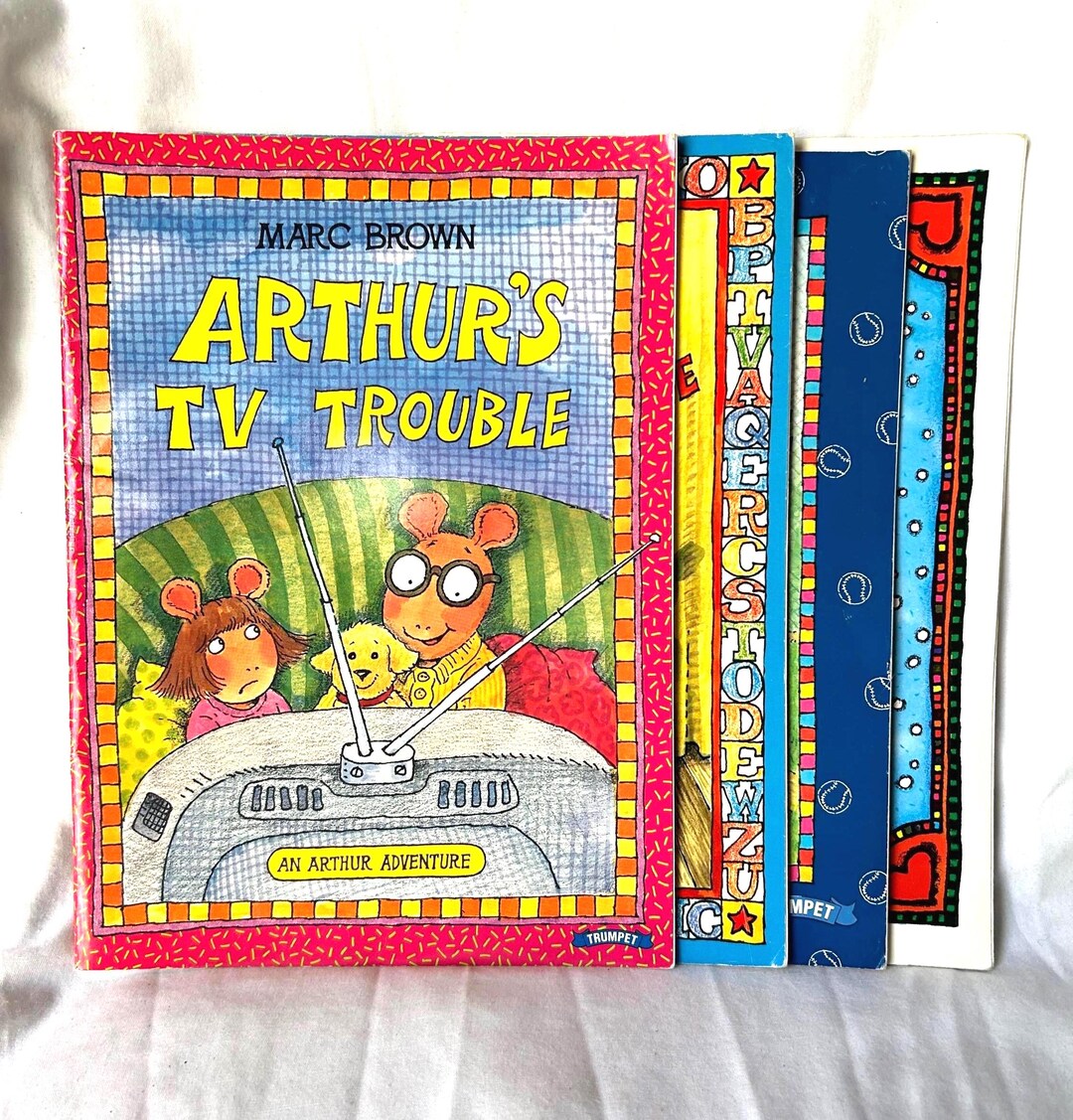 Vintage Children’s Books - ARTHUR by Marc Brown - Set of 4 Large ...