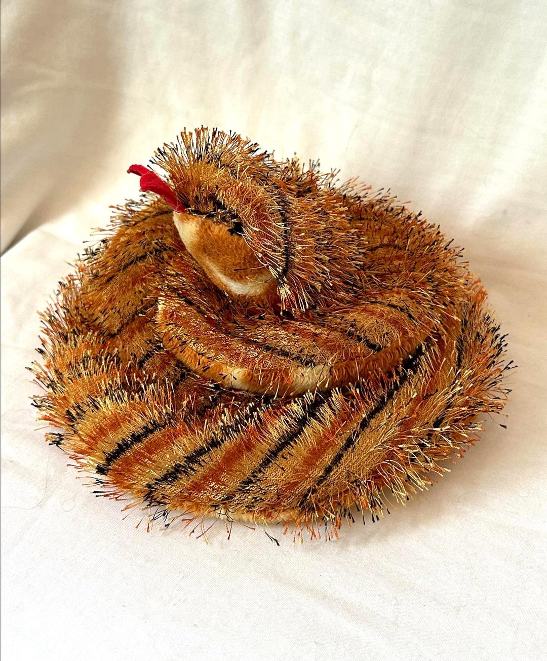 Vintage Ganz WEBKINZ Tiger Snake HM154 Retired 30" Uncoiled No Code No ...