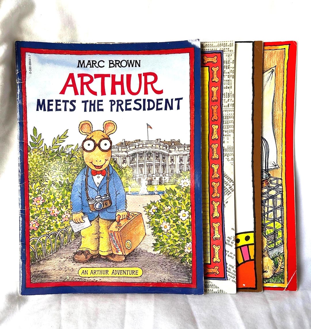 Vintage Children’s Books - ARTHUR by Marc Brown - Set of 4 Large ...
