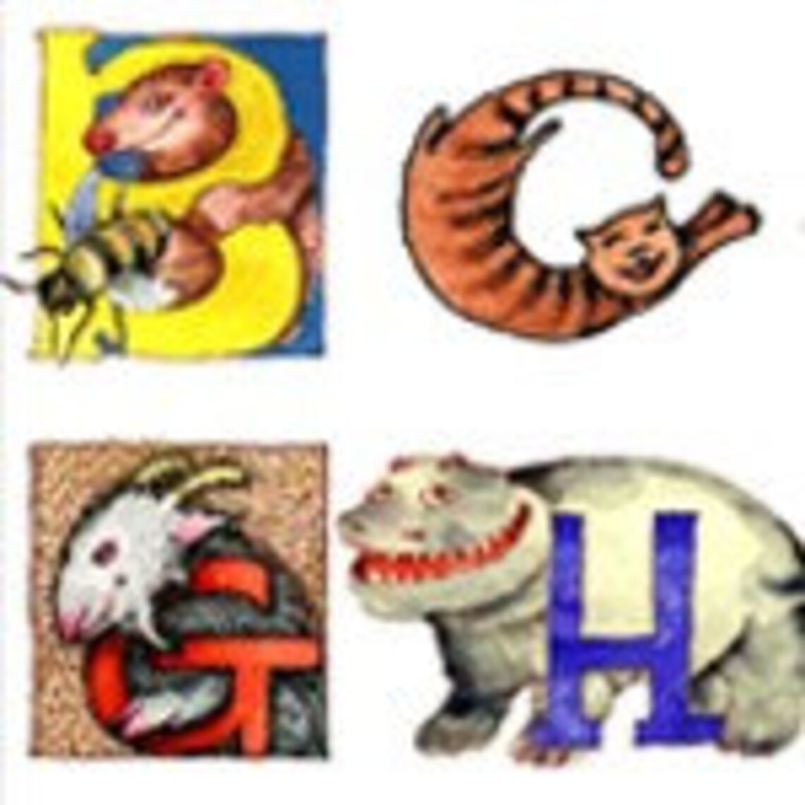 ALPHABET. Pets. ABC. Animals. Letters. Angels. Flowers. Educational ...