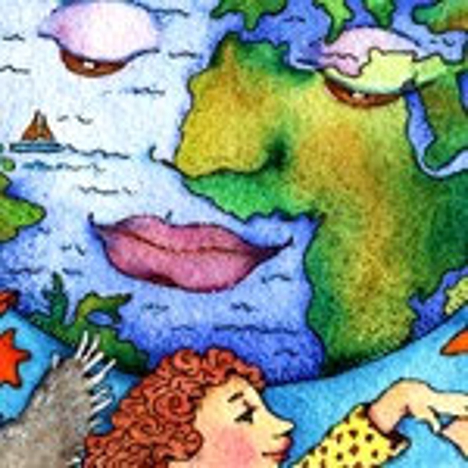 MULTI-CULTURAL. Painting. Children. World. FAMILY. Planet Earth. Peace ...