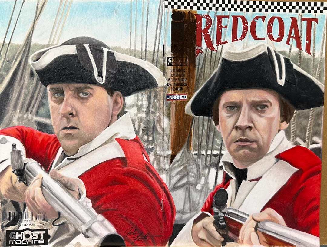 Redcoat Comic Sketch Cover - Etsy