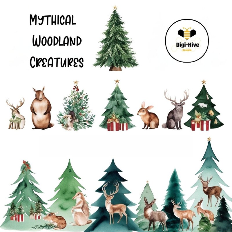 Woodland Creatures - Etsy