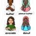 ASL Montessori Food Flashcards 28 Food Words in ASL Awesome Digital ...