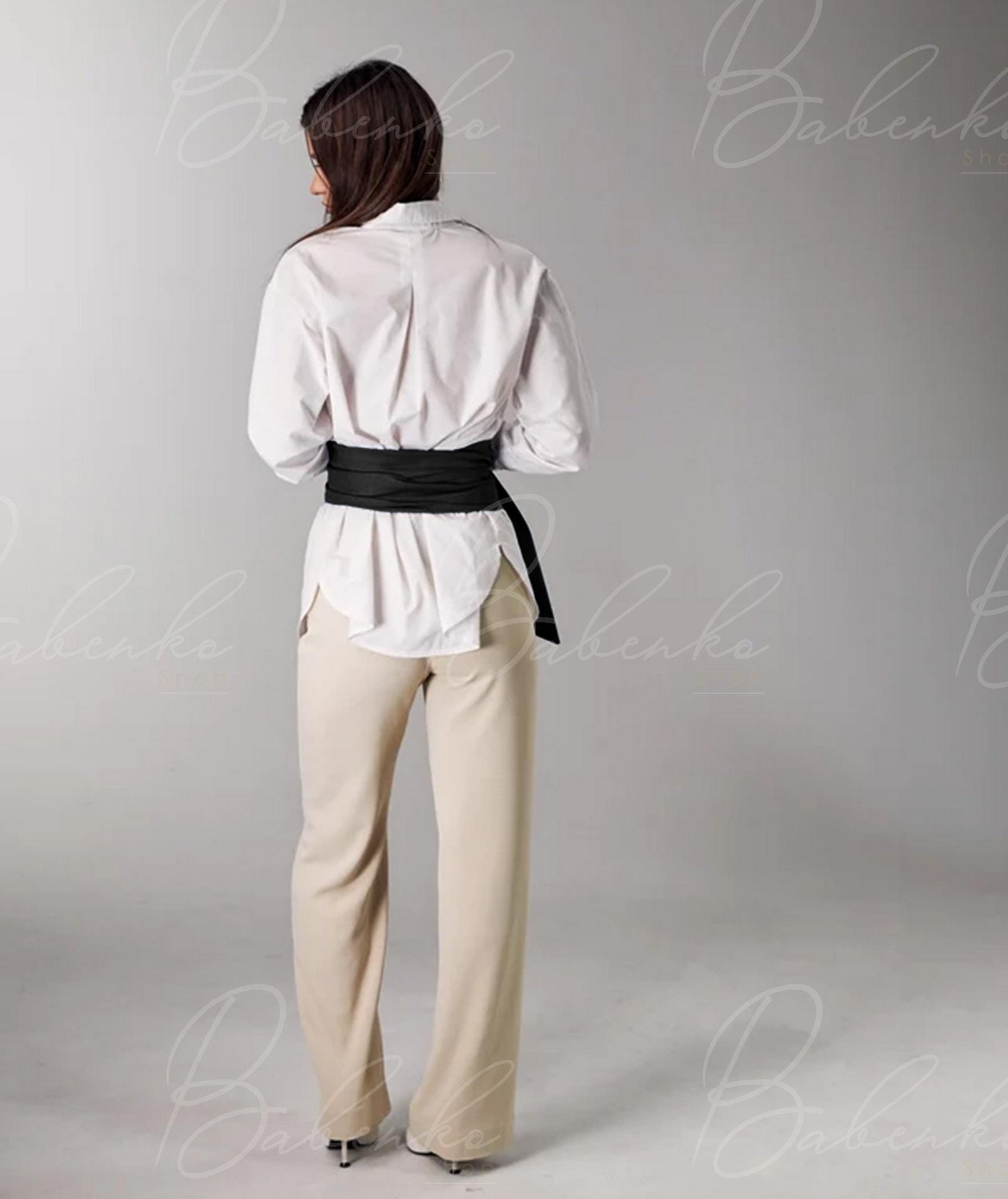 Linen Obi Belt, Double Wrap Belt, Linen Belts for Women, Huna Wrap ...