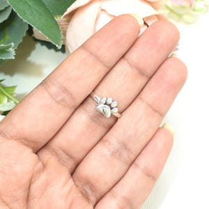 Sterling Silver Dog Paw Ring | Adorable Paw Print Jewelry for Pet ...