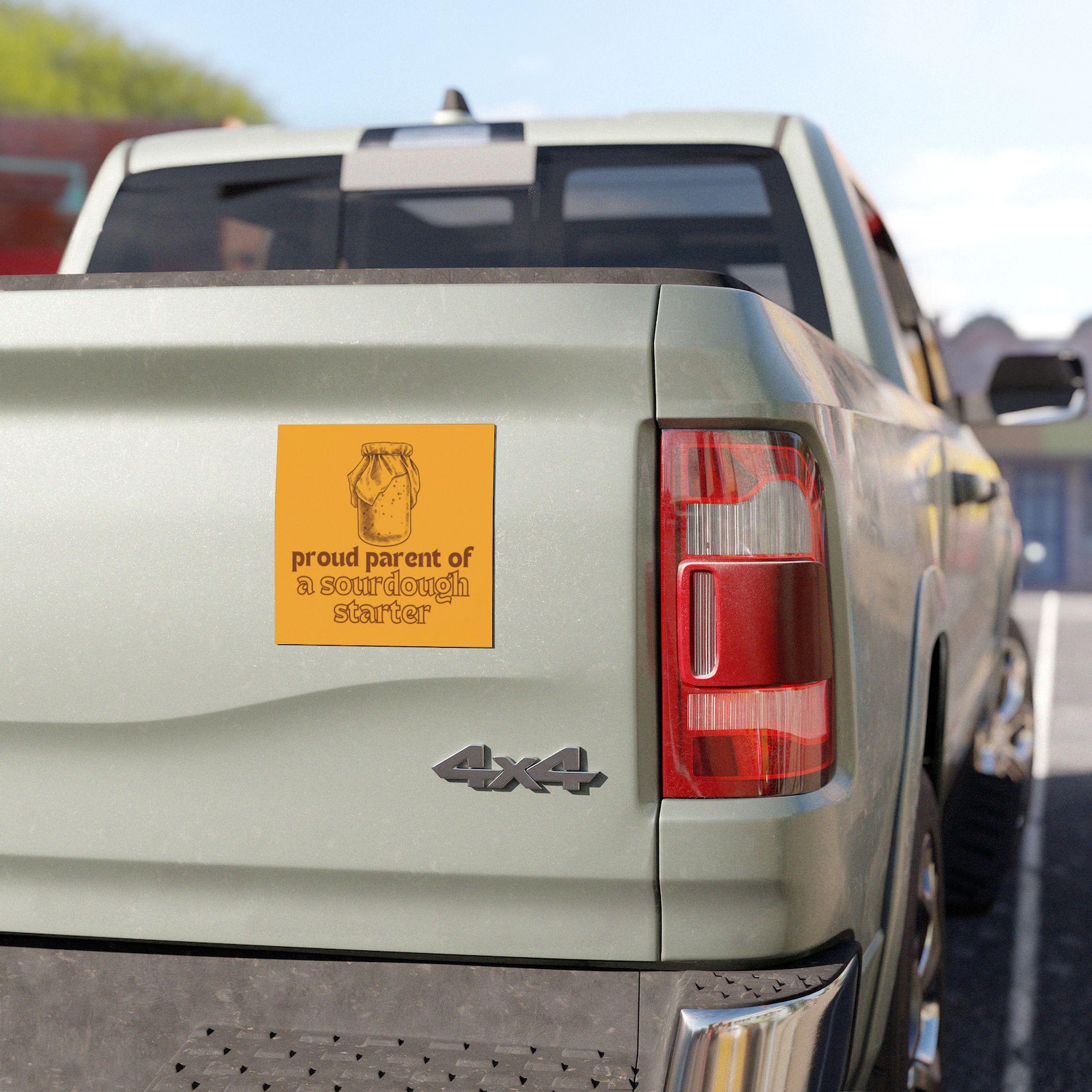 Sourdough Starter Bumper Sticker | Car Magnet | Proud Parent ...