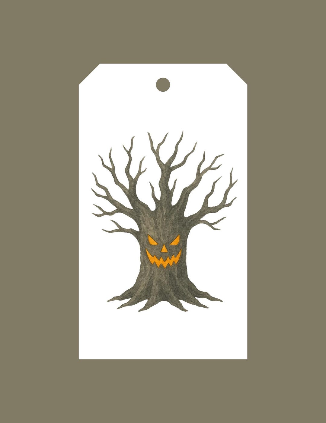Haunted Tree Tags - Etsy