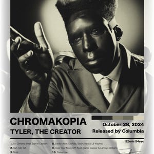 Chromakopia by Tyler, the Creator Album Cover A2 Poster - Etsy