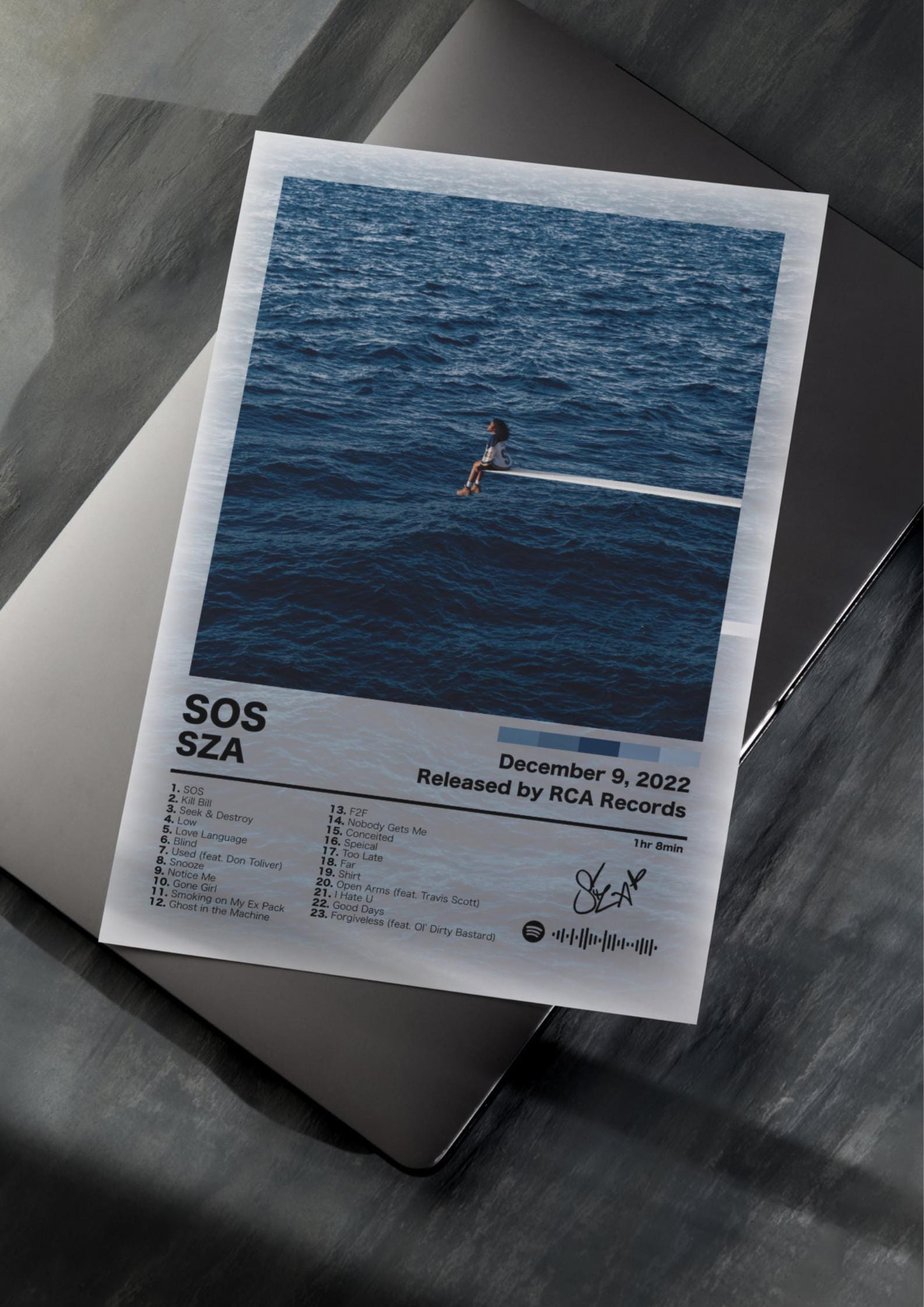 SOS by SZA | Album Cover A2 Poster - Etsy Canada