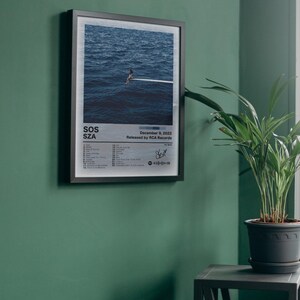 SOS by SZA | Album Cover A2 Poster - Etsy Canada