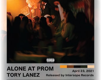 Tory Lanez alone at Prom deluxe 12X18 Album Cover Poster - Etsy