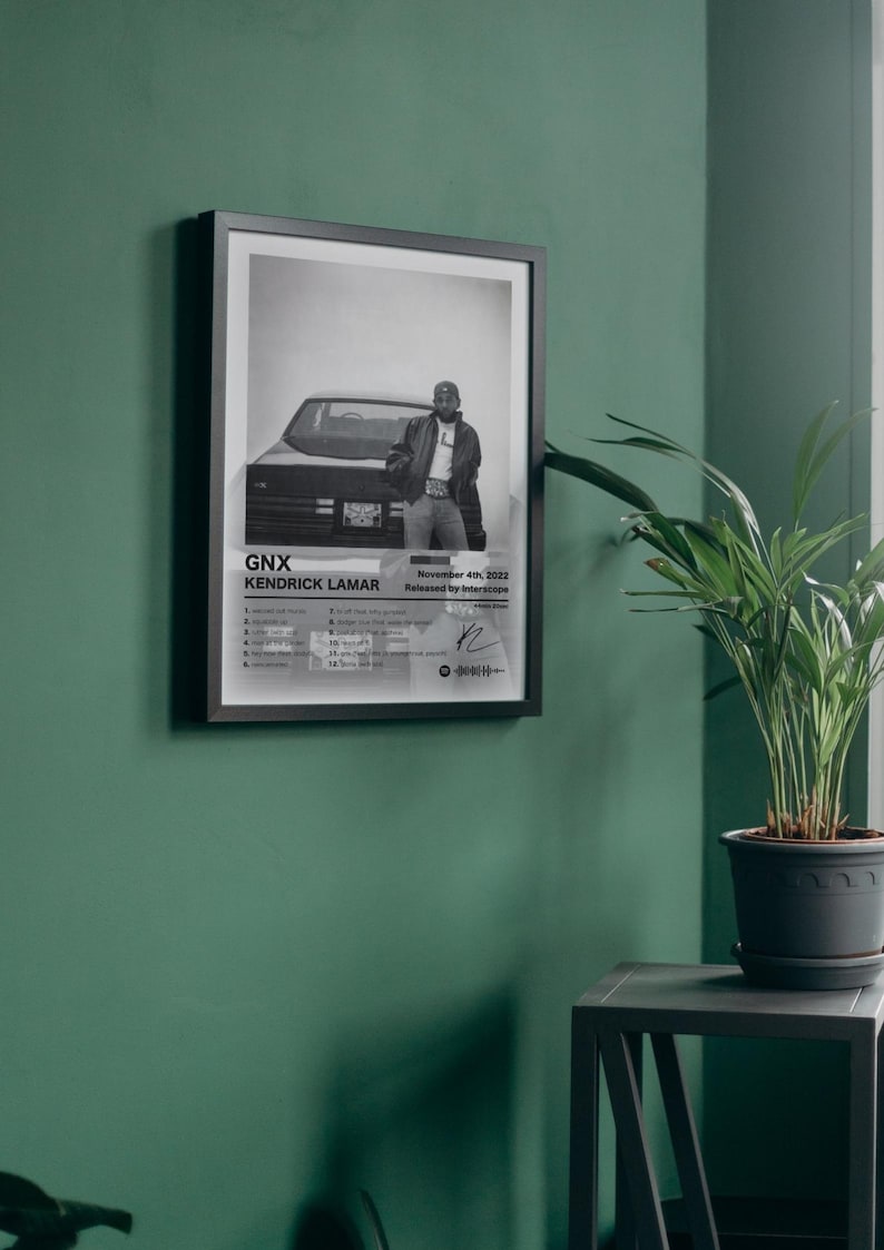 GNX by Kendrick Lamar | Album Cover A2 Poster - Etsy