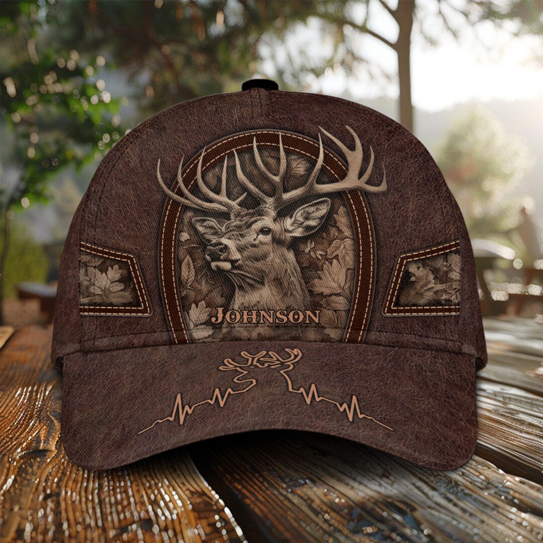 Personalized Cool Deer Hunting Classic Cap Hunting Season Hat Buck ...