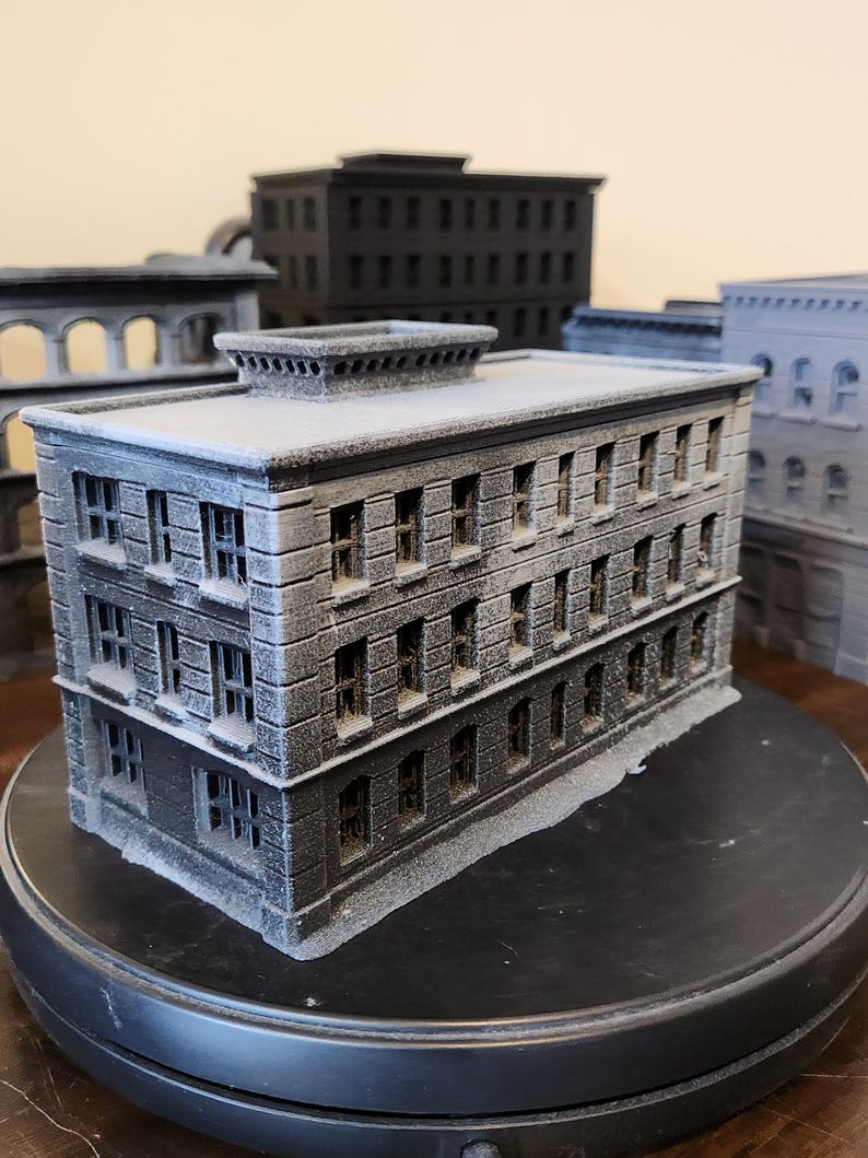 Old New York Abandoned Hospital Building All Scales Diorama Building ...
