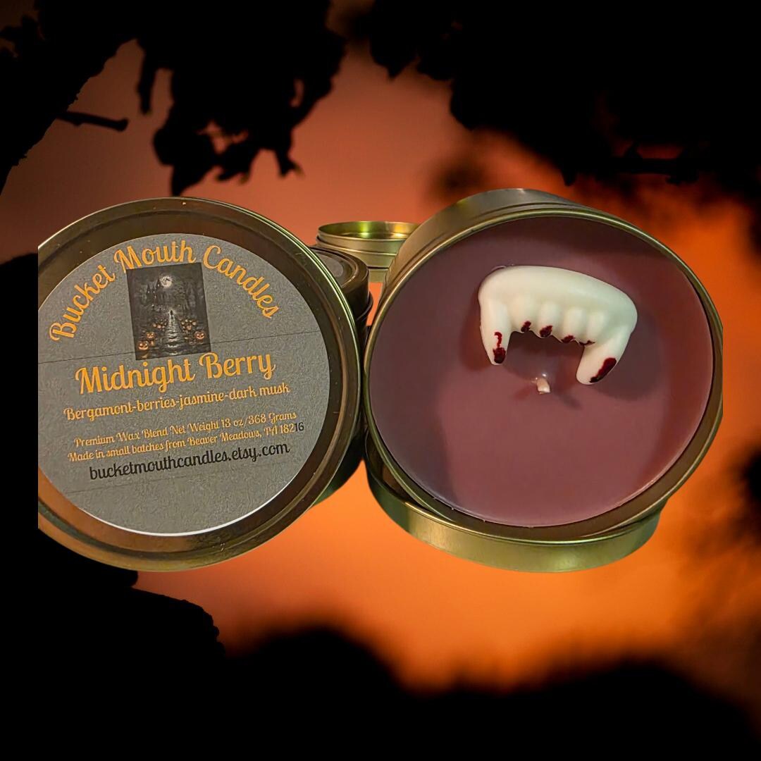 Midnight Berry Candle - Etsy