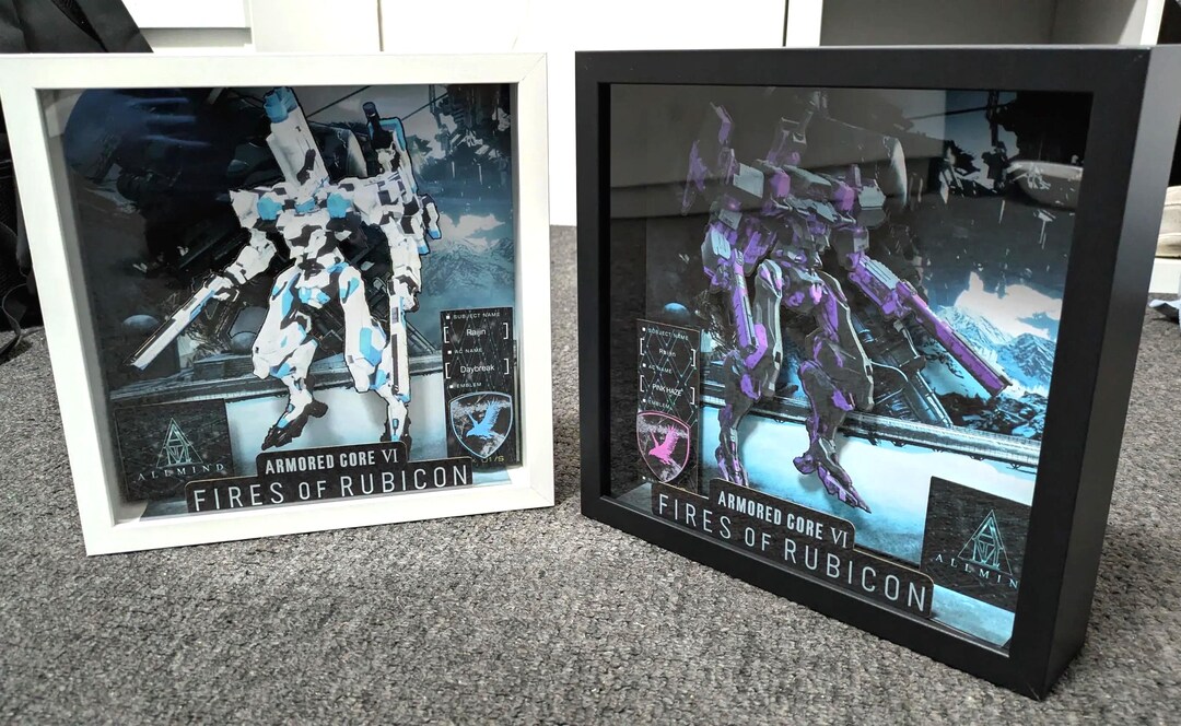 Your Custom AC 3D Shadow Box - Etsy