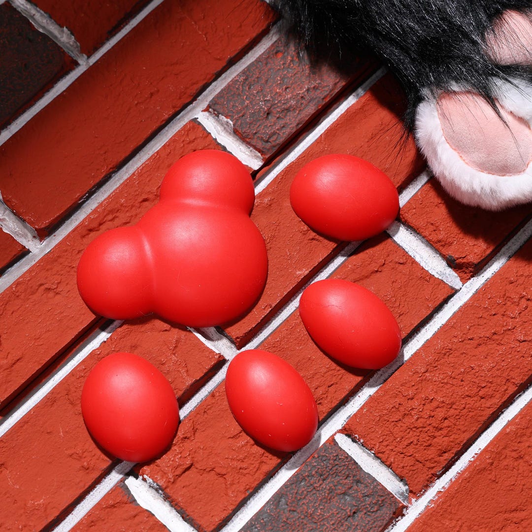 Silicone Furry Paw Pads – Ultra-soft Beast Claw Pads for Fursuits ...