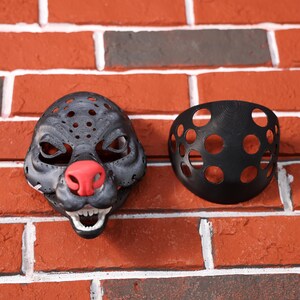 Lycanthrope Fursuit Head Base Moving Jaw Lycan Furry With Eyeblank Nose ...