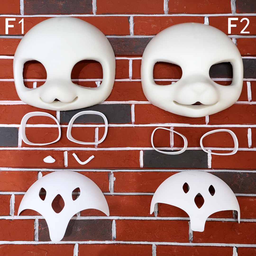 K9 Furry Fursuit Head Foam Base Mask for DIY Canine Cosplay Animal ...