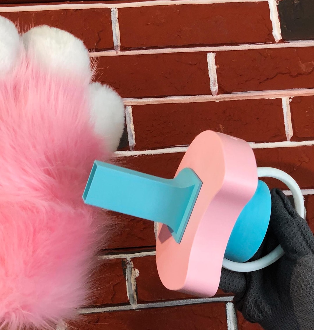 Pacifier Cooling Fan for Fursuits | Hands-free Turbine Fan | Type-c ...