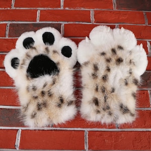 Furry Paws Snow Leopard - Etsy