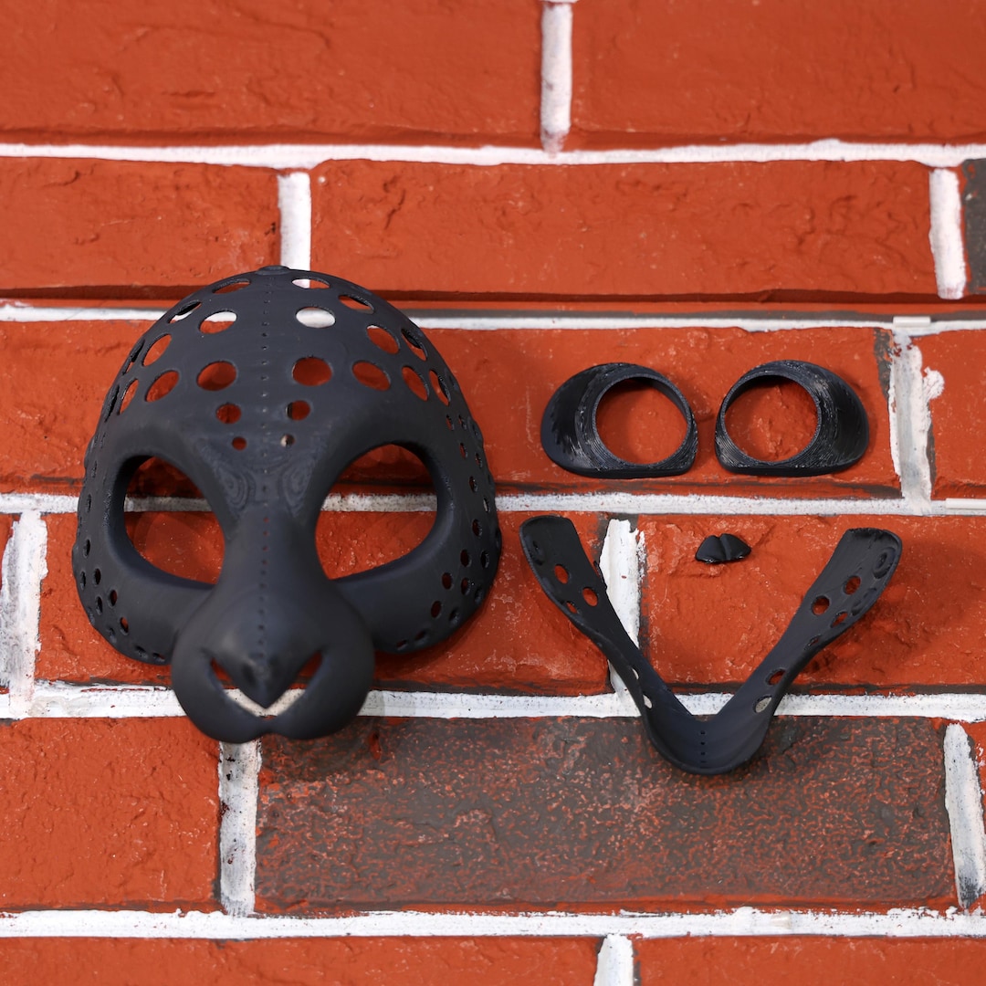 Rabbit Skull Fursuit Head Base Moving Jaw Furry With Eyeblanks Nose 3D ...