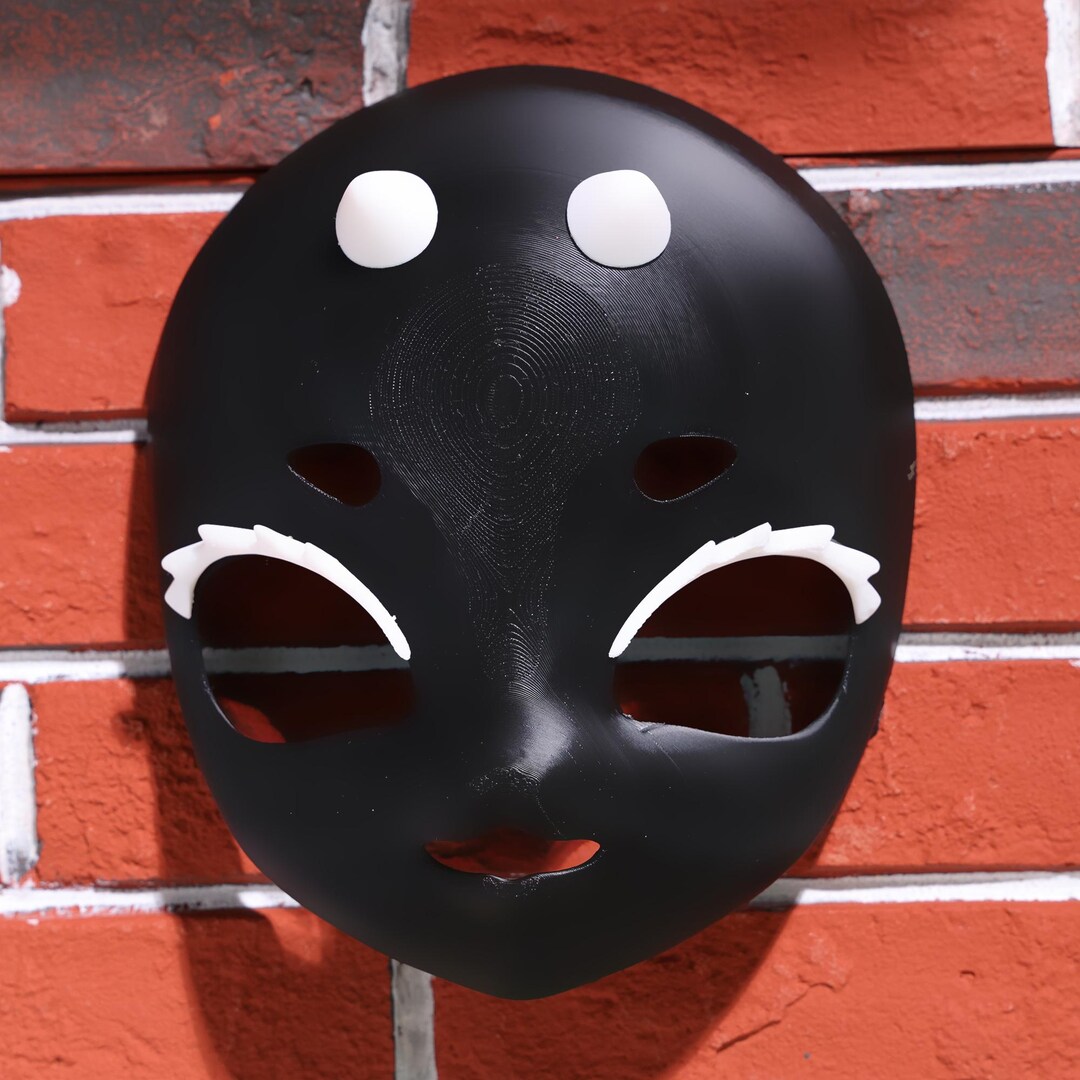 Devil Imp Furry Fursuit Head Base 3D Printed PLA With Eyelashes ...