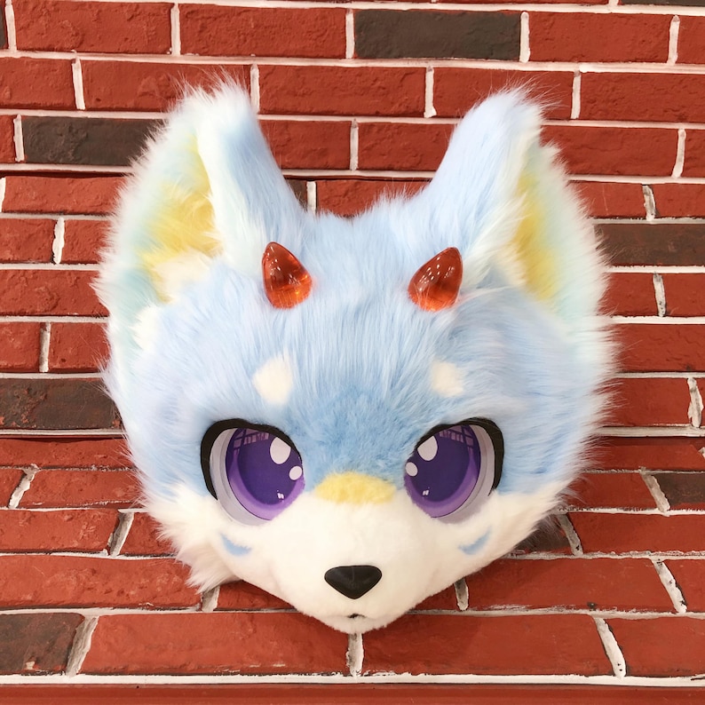 Mini Resin Horns for Fursuit Cosplay Handmade Demon Horns Magnet Glue ...