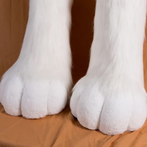 Custom Digigrade Stompy Fursuit Feetpaws Leg Shoe Footwear for Furry ...