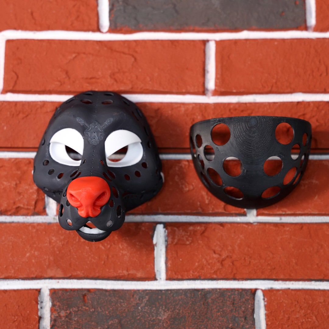 Bear Fursuit Head Base Moving Jaw Furry With Eyeblanks and Nose - 3D ...