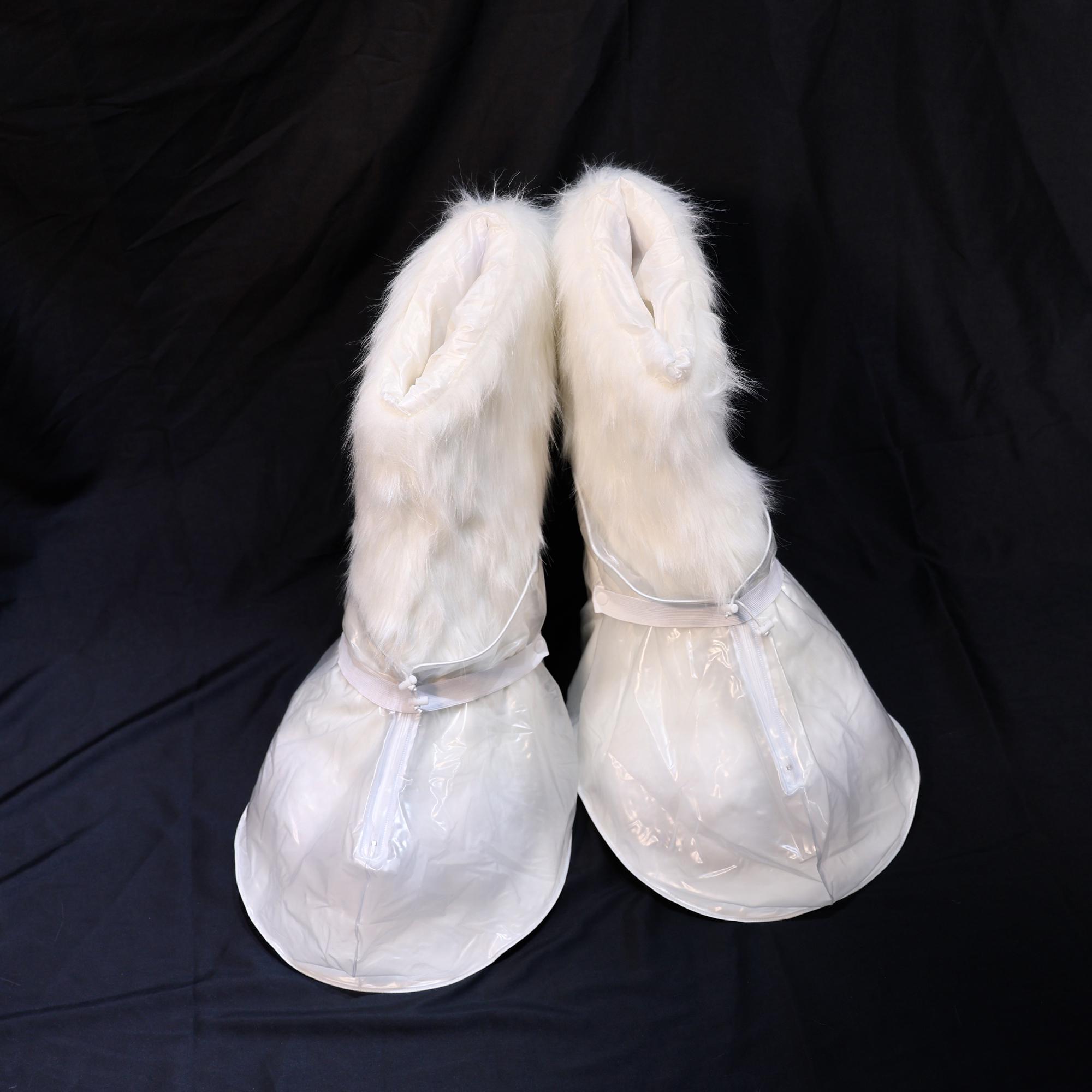 Waterproof Fursuit Claw Shoe Covers Oversized Translucent Non-slip ...