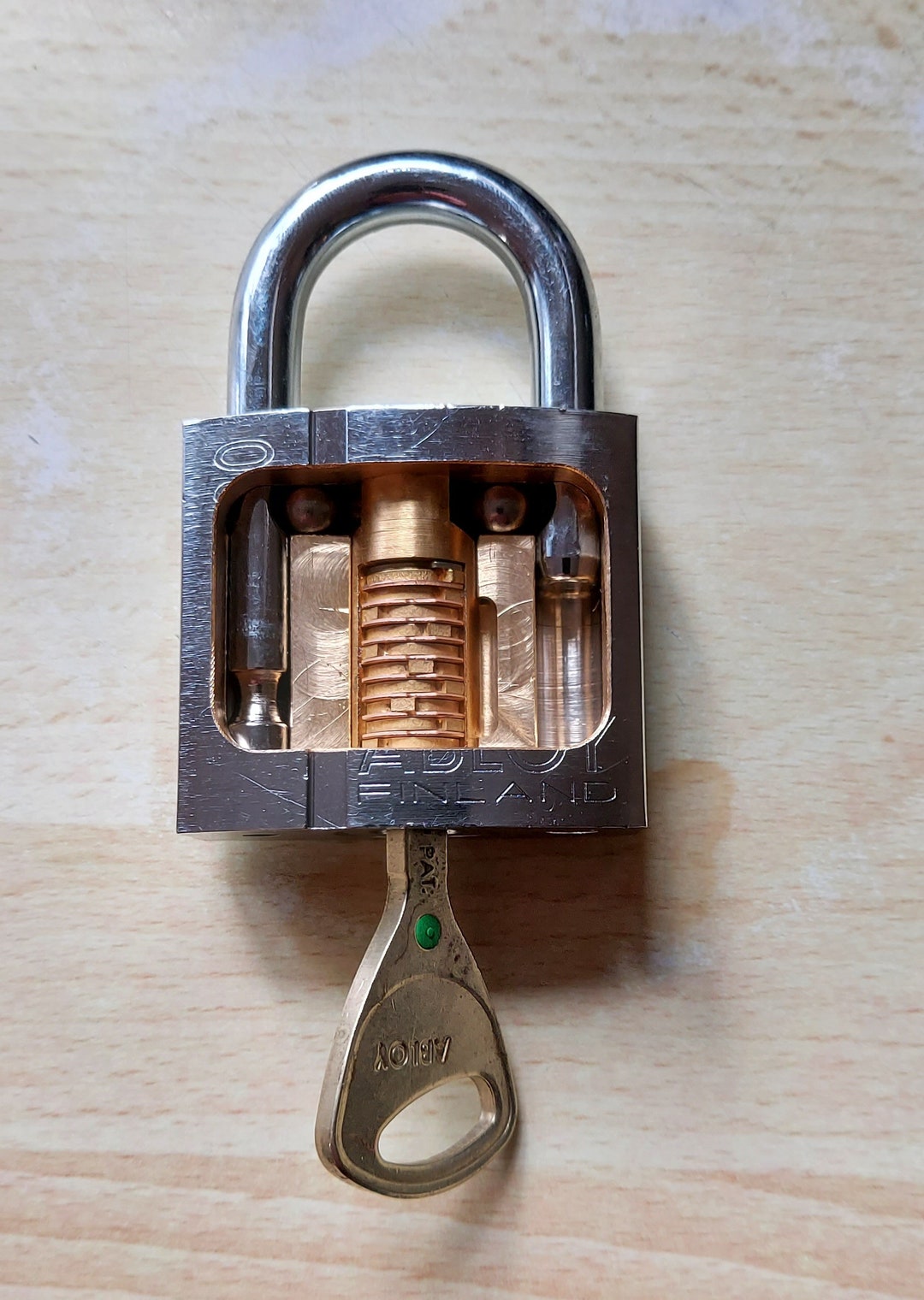 Cutaway Padlock Abloy 330 - Etsy