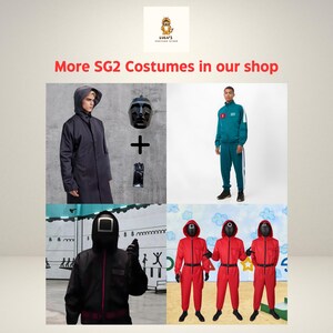 Front Man Costume Dark Grey Cloak With Mask and PU Leather Gloves ...