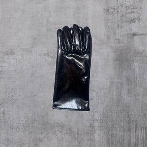 Front Man Costume Dark Grey Cloak With Mask and PU Leather Gloves ...