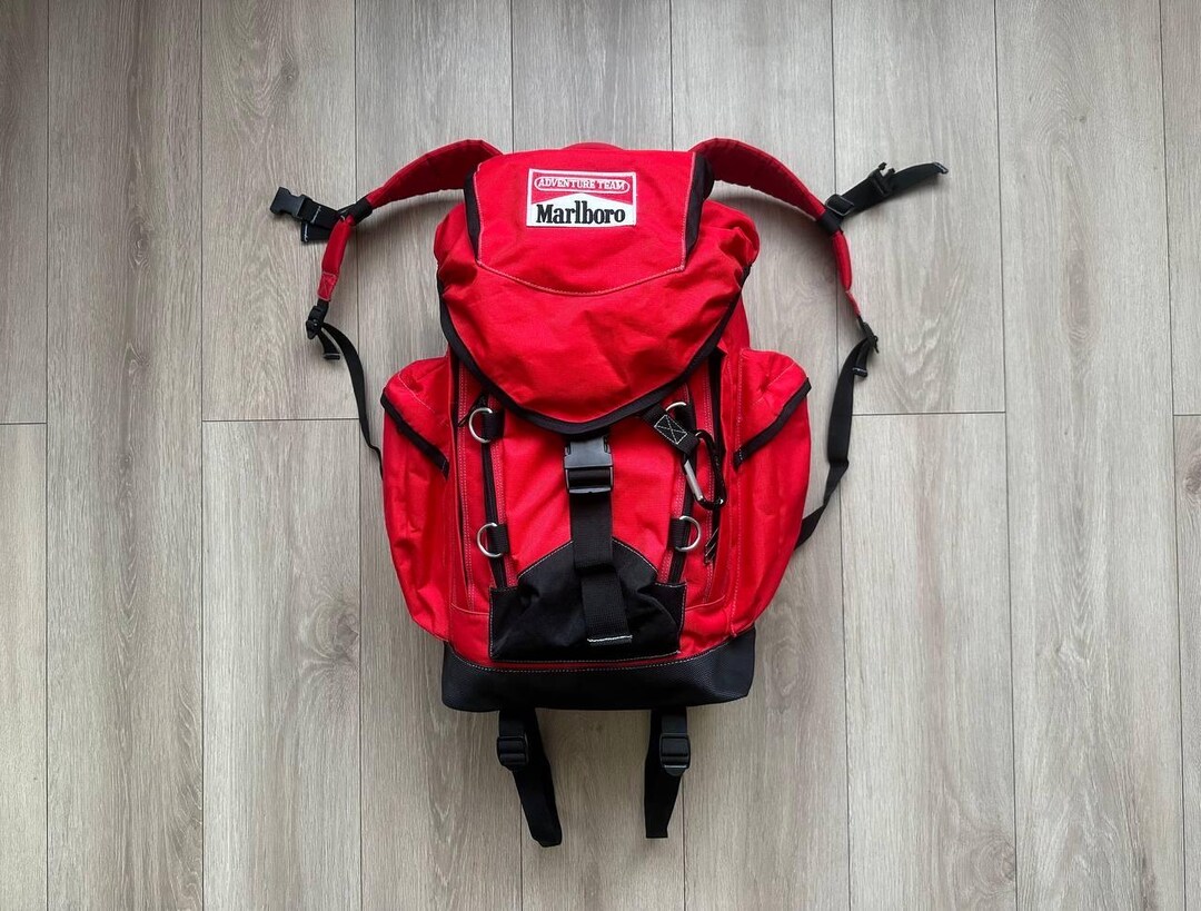 Vintage Backpack Marlboro Adventure Team 90s - Etsy