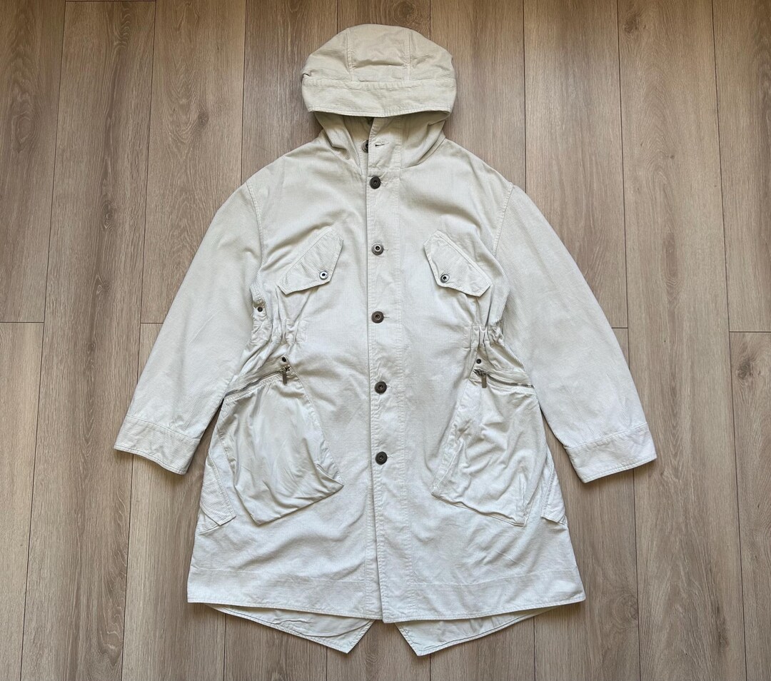 Diesel Vintage Velvet Parka Jacket Size M - Etsy