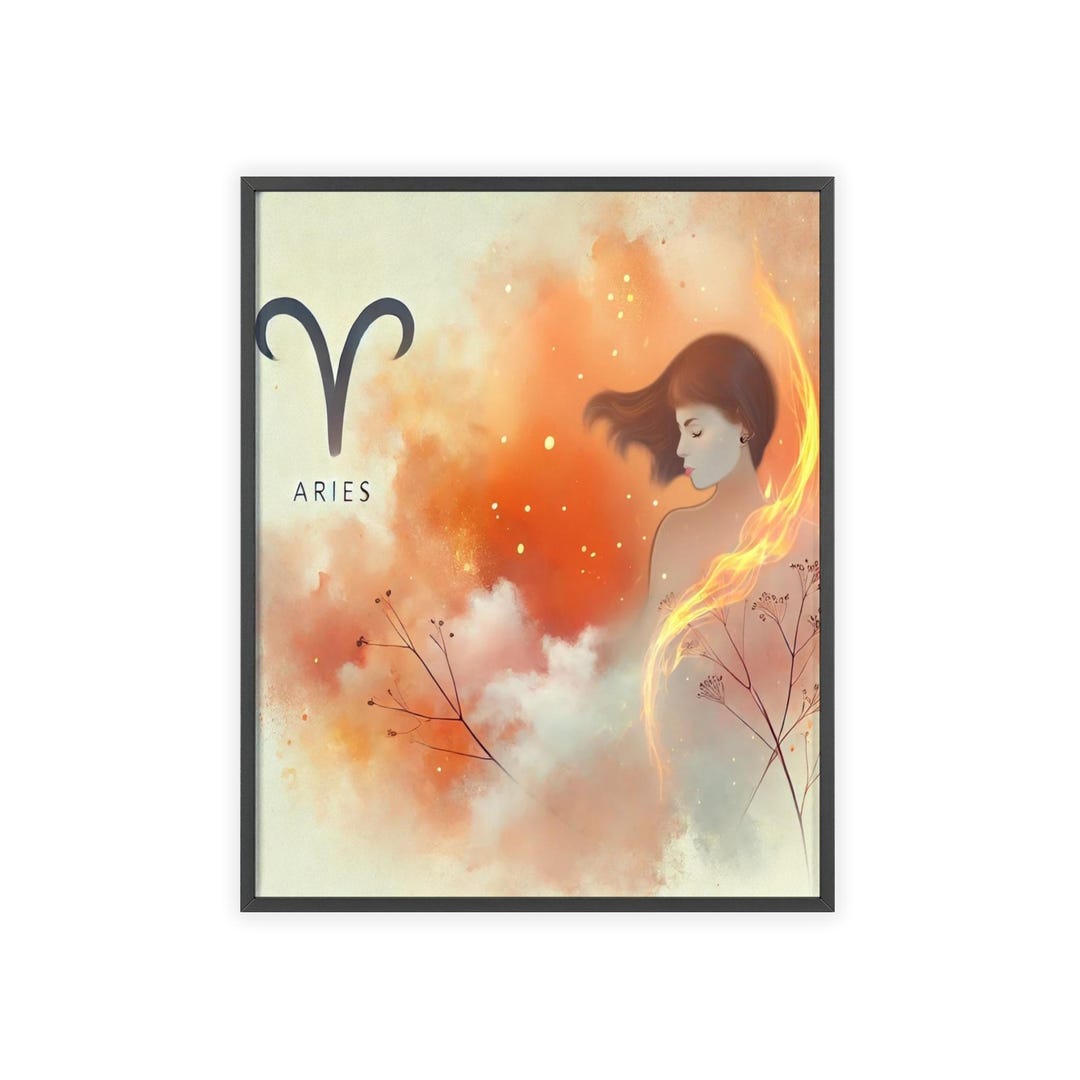 Dynamic Aries Zodiac Art Ethereal Pastel Flames and Warm Tones ... Dynamic Aries Zodiac Art Ethereal Pastel Flames and Warm Tones ...