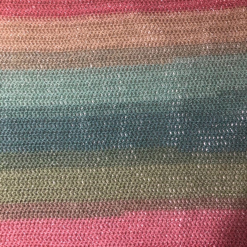 Multi Colored Throw - Etsy