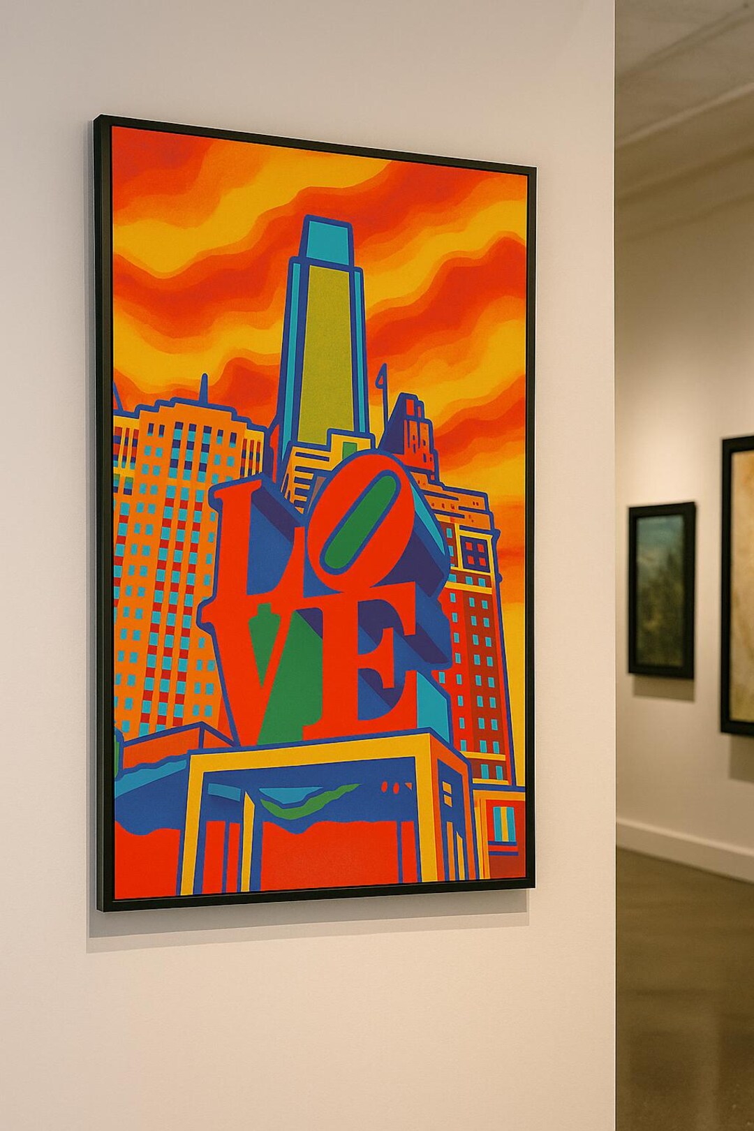 Philadelphia LOVE Sign Pop Art – Digital Download - Etsy